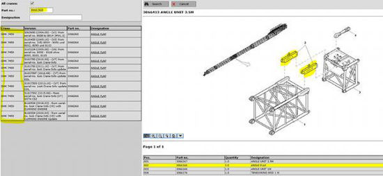 Craneparts.com. Angle Flap